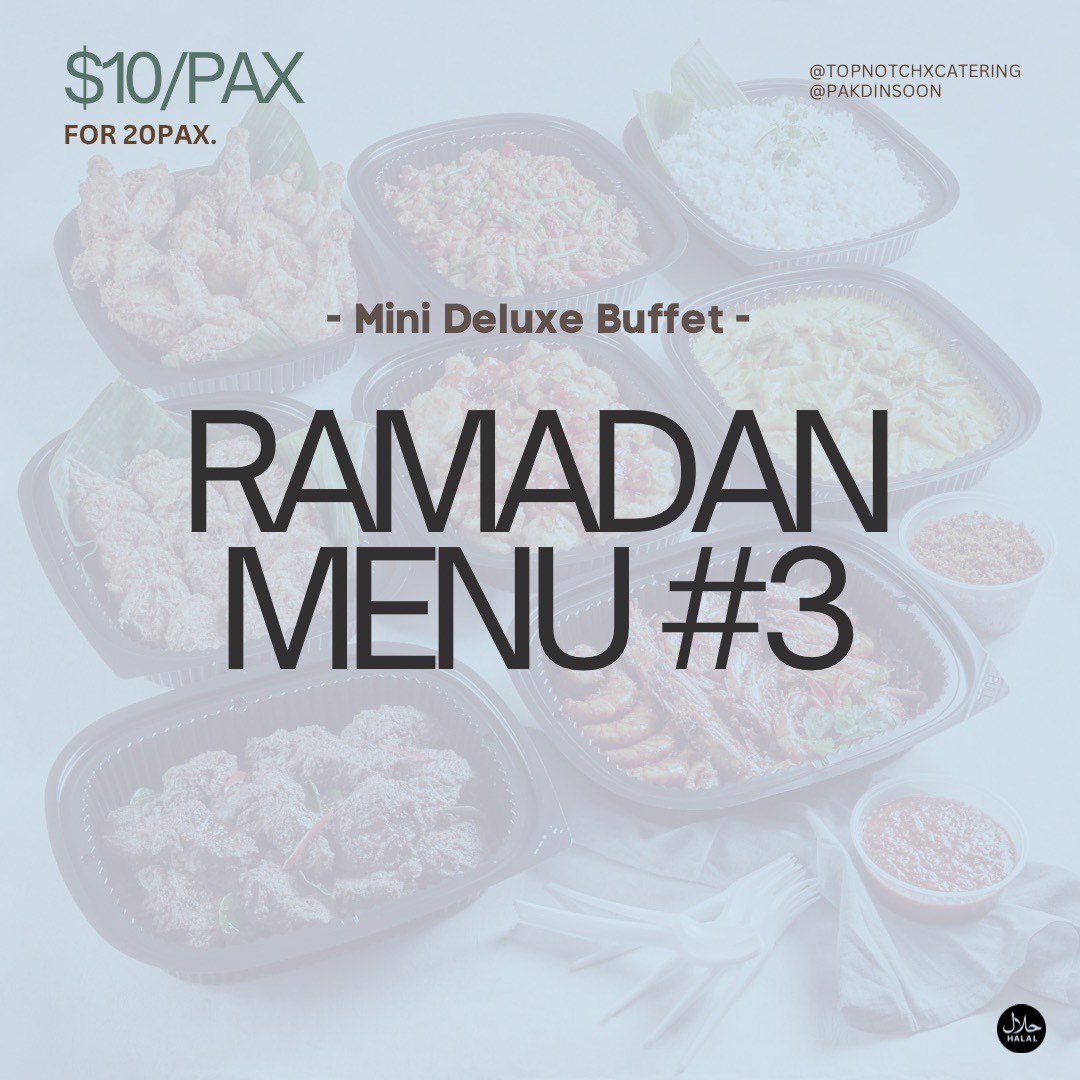 [Halal] 20pax Halal Ramadan Buffet | Catering, Food & Drinks, Rice ...
