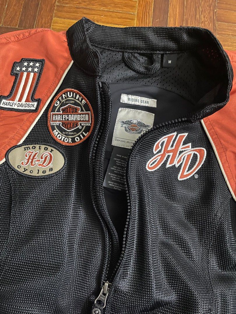 Harley Davidson Jacket, Women's Fashion, Coats, Jackets and Outerwear ...