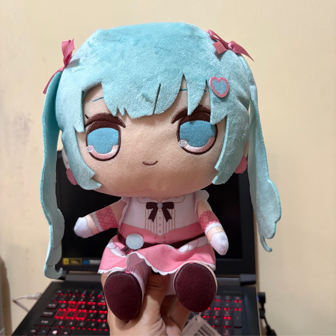 Hatsune Miku Stuffed Toy Plush, Hobbies & Toys, Toys & Games on Carousell