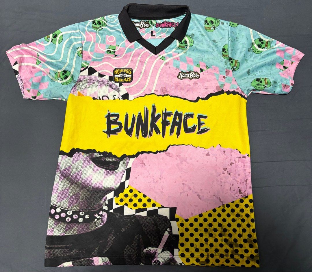 HOMEBOIS X BUNKFACE JERSEY, Men's Fashion, Tops & Sets, Tshirts & Polo ...