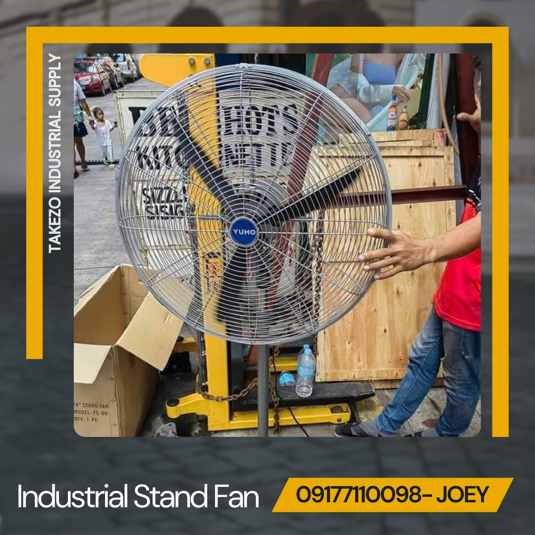 Industrial Stand Fan 24, Furniture & Home Living, Furniture, Other Home ...