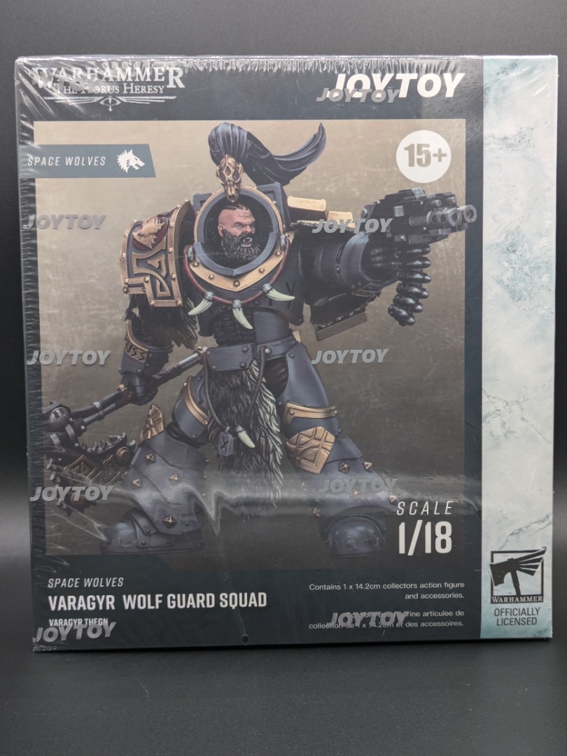 Joy Toy Warhammer 40k Space Wolves Varagyr Wolf Guard Squad, Hobbies ...