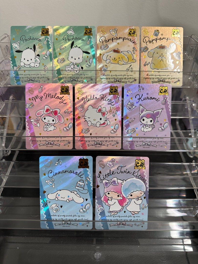 Kabao Sanrio cards S4 V2 - CR (Little Twin Stars, Cinnamoroll, My ...