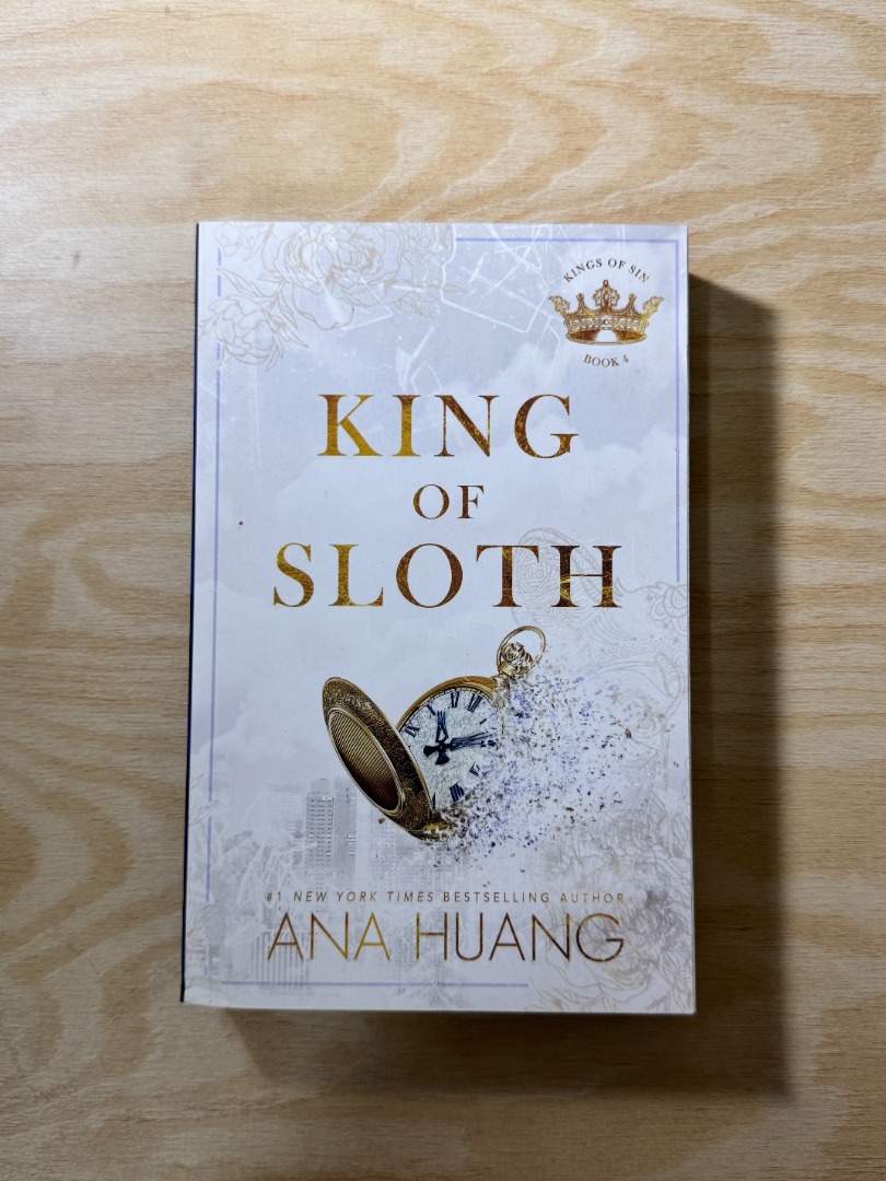 King of Sloth US Edition By Ana Huang Paperback Book, Hobbies & Toys ...