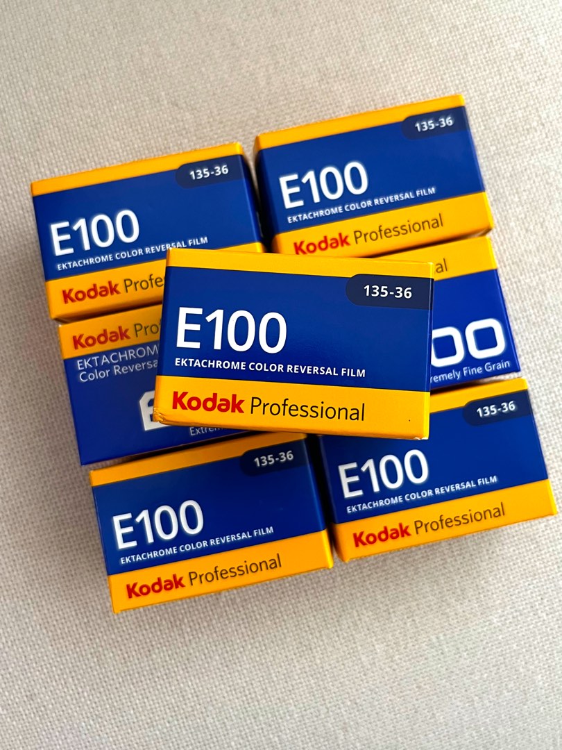 Kodak Ektachrome E100 Color Reversal Film 5294 彩色正片 135 Slide film 反轉片 膠卷 菲林 電影感 Lomo Leica Afga ...