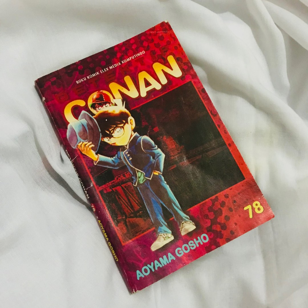 Komik Jadul Detektif Conan, Buku & Alat Tulis, Komik dan Manga di Carousell