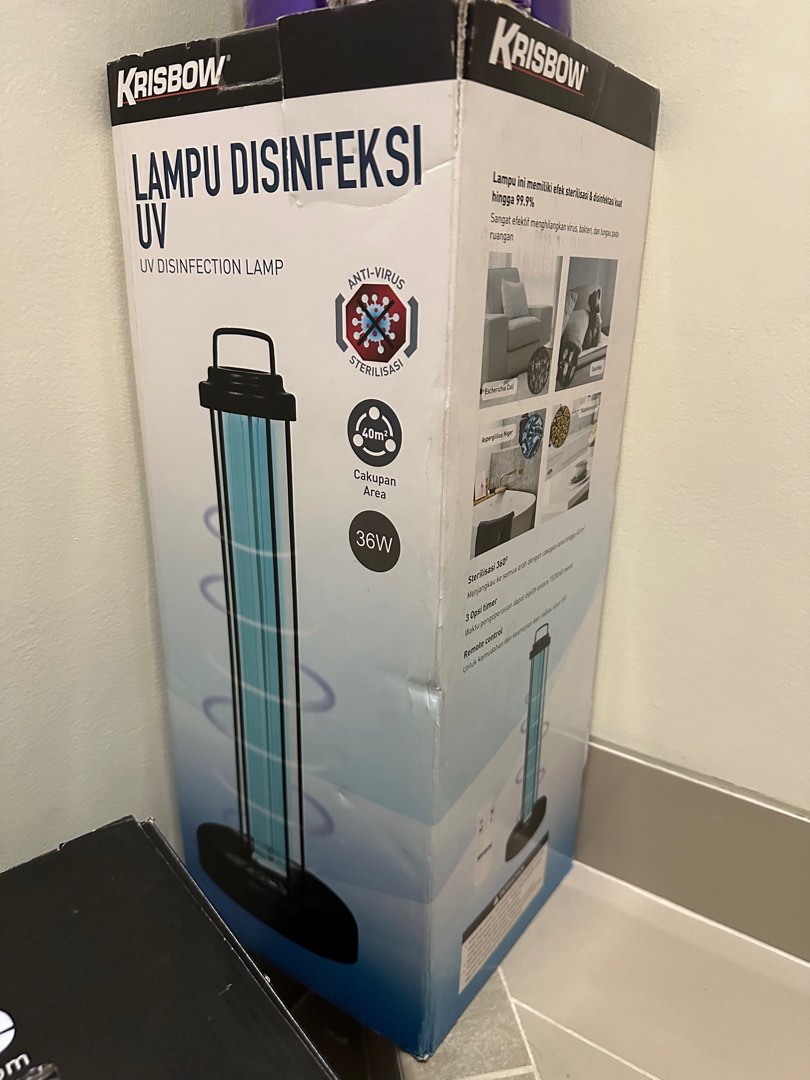 Krisbow lampu UV disinfektan 36W, Elektronik, Lainnya di Carousell
