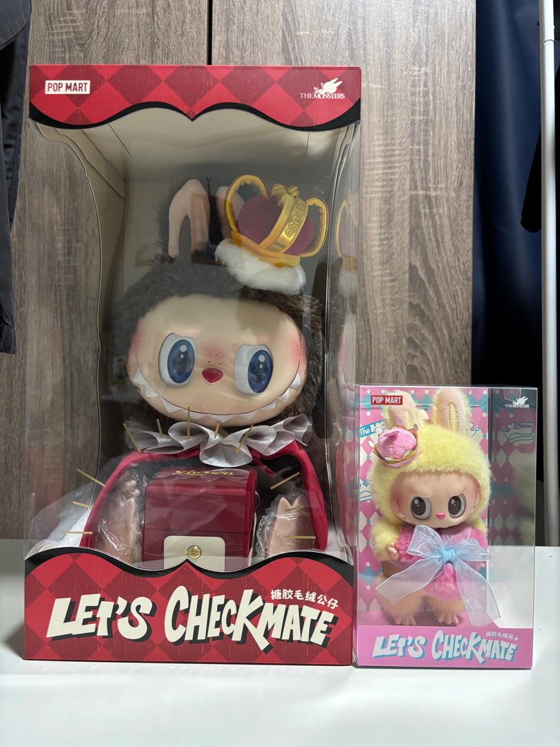 Labubu Checkemate King and Queen Set, Hobbies & Toys, Toys & Games on ...