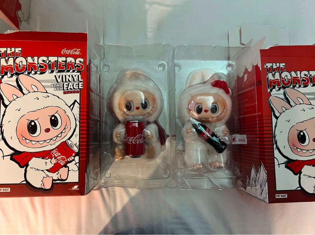 Labubu Coca Cola, Hobbies & Toys, Toys & Games on Carousell