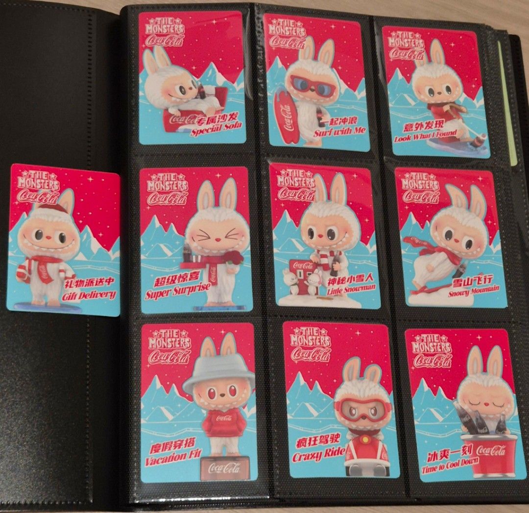 Labubu Coca COLA Series Figure Popmart - WHOLE SET, Hobbies & Toys ...
