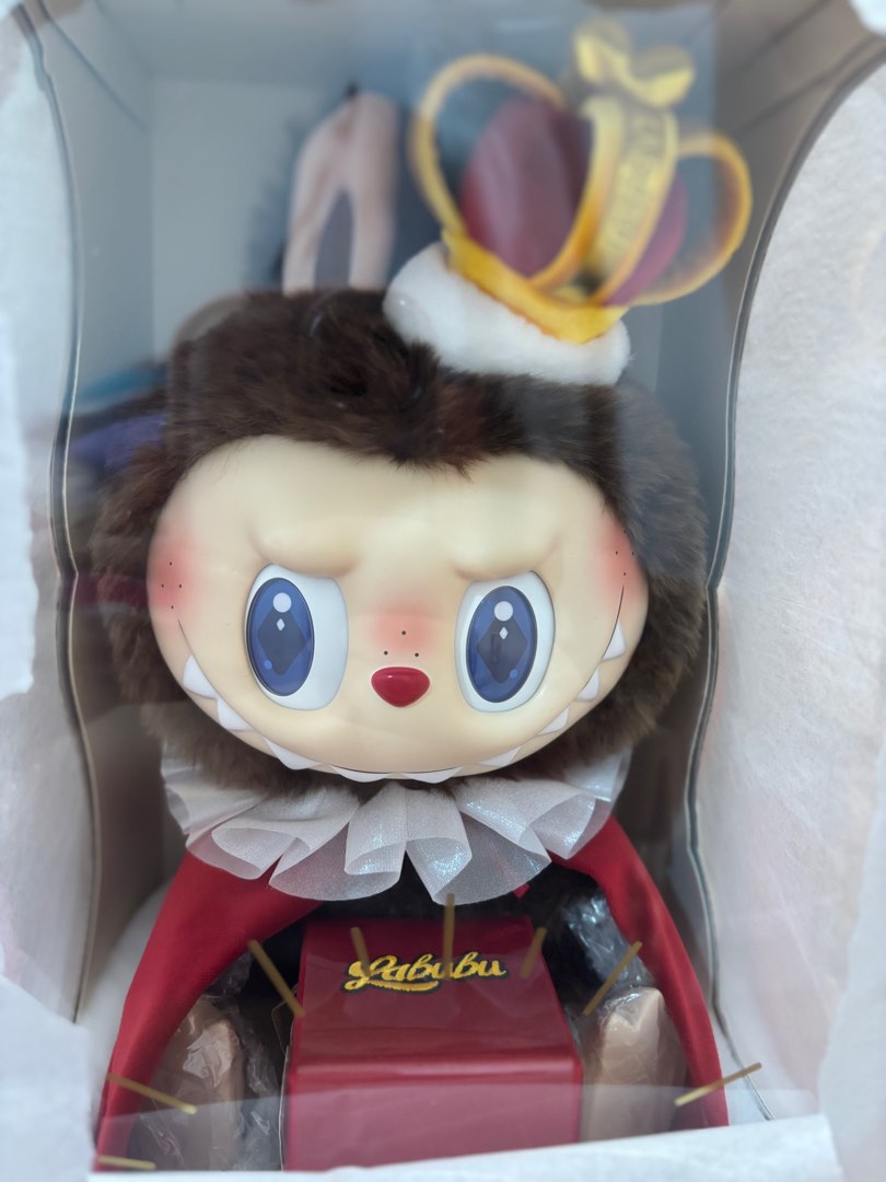 Labubu King Let’s Check Mart (Authentic guaranteed, Brand New), Hobbies ...