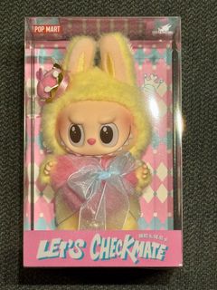 POPMART Labubu Lets Checkmate Pendant, Hobbies & Toys, Toys & Games on ...