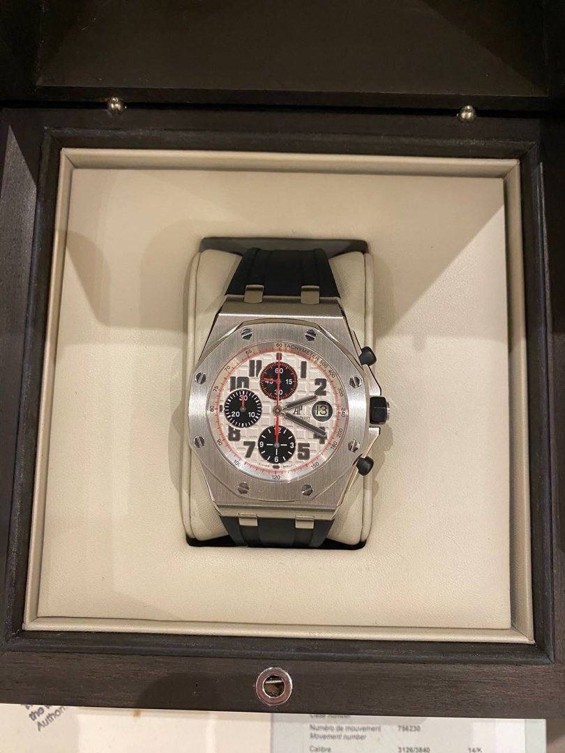 (LIKE NEW) 2016 AP AUDEMARS PIGUET ROYAL OAK OFFSHORE CHRONOGRAPH REF ...