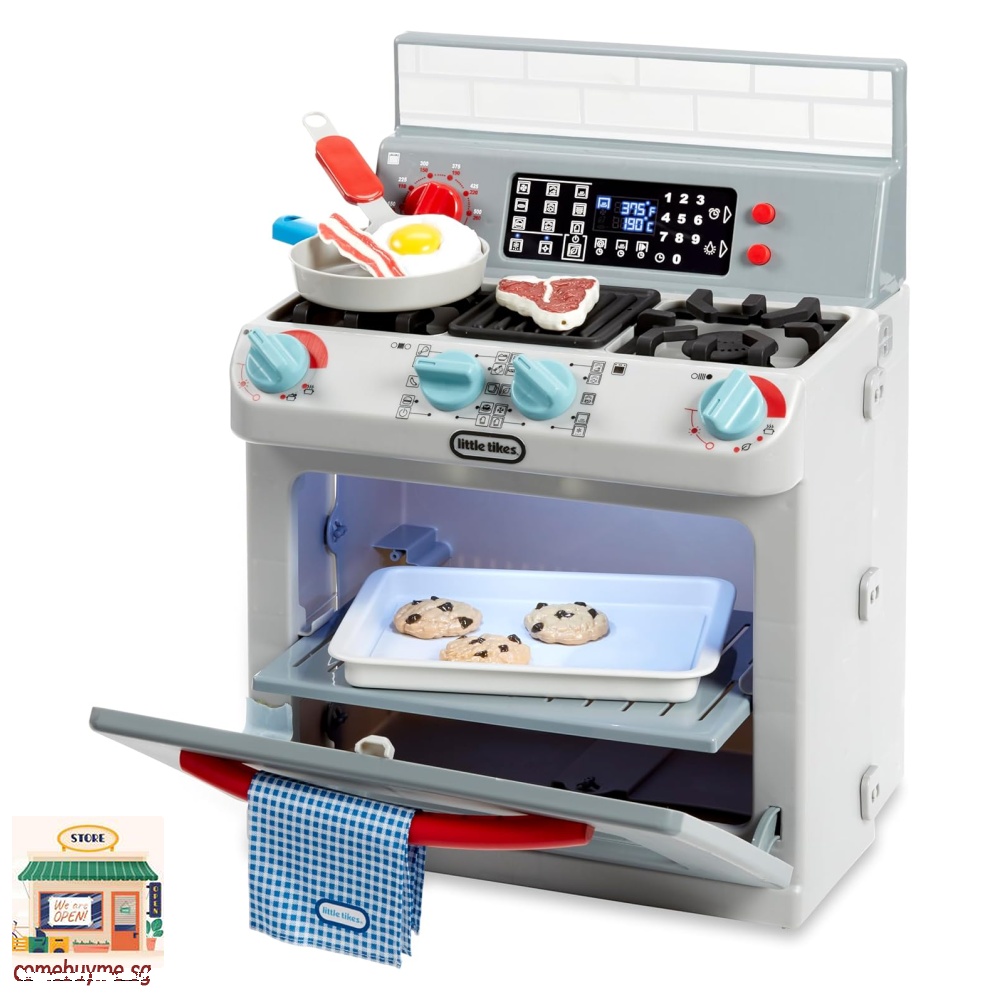 Little Tikes First Oven Realistic Pretend Play Appliance for Kids, Play ...