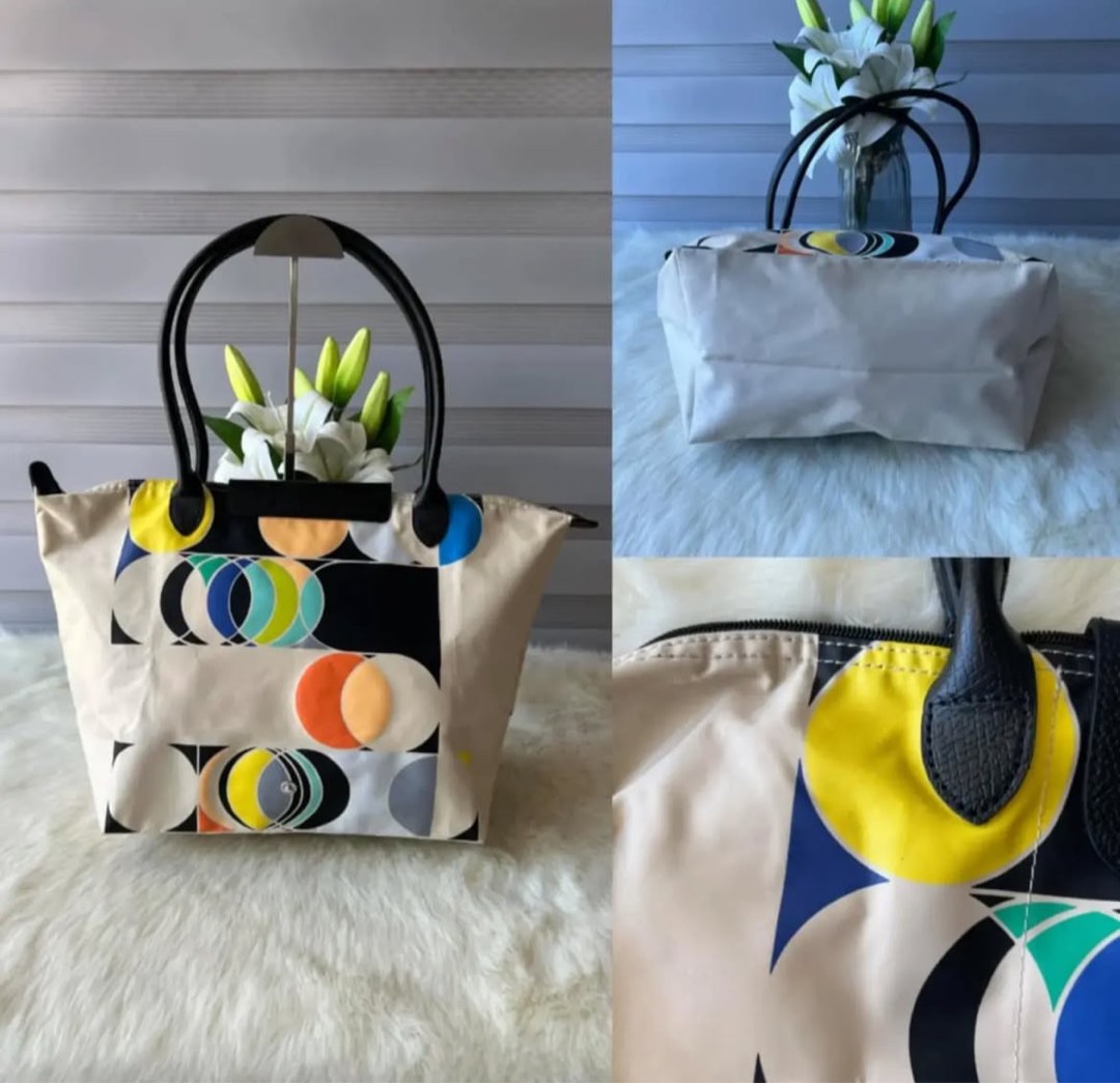 Longchamp long handle large Sarah Morris 2014, Luxury, Bags & Wallets ...