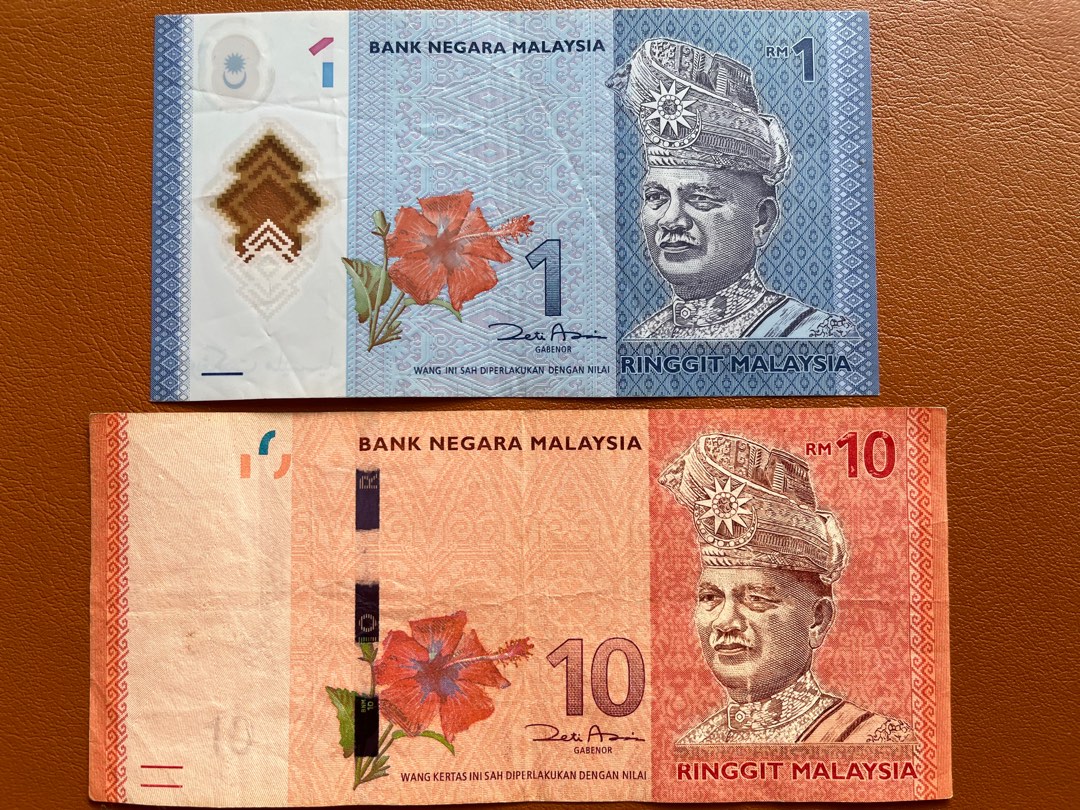 Malaysia RM1 & RM 10 Replacement Banknote - 2 pcs, Hobbies & Toys ...