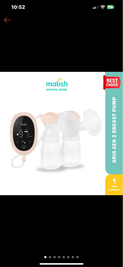 Malish breastpump, Babies & Kids, Nursing & Feeding, Breastfeeding ...