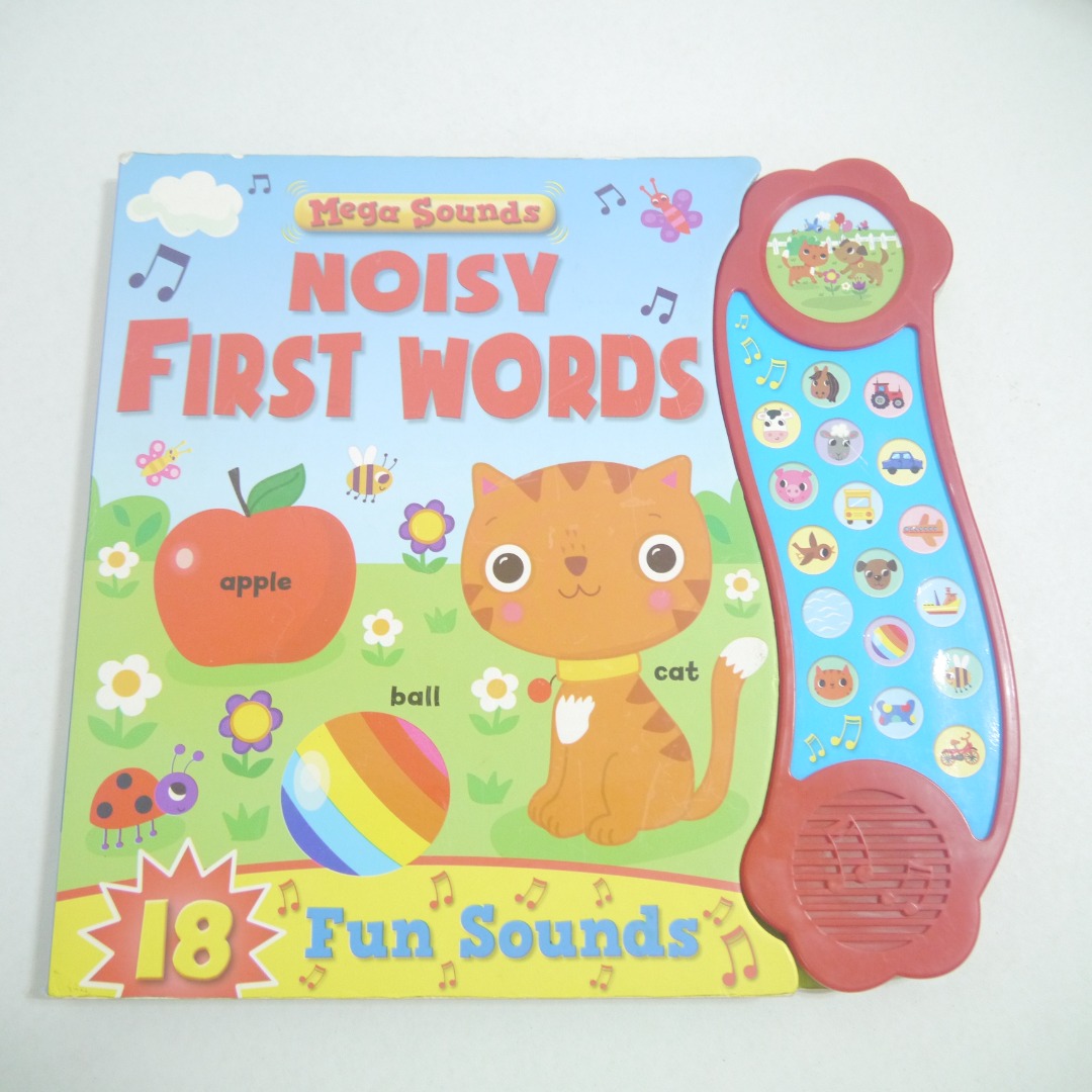 Mega Sounds Noisy First Words - Board Book, Sound Book, Picture Book, Interactive Book, Children ...