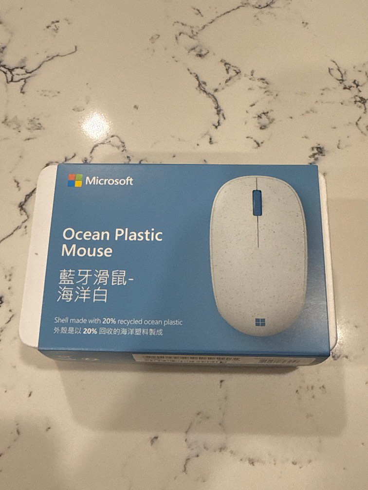 Microsoft Ocean Plastic Mouse, Computers & Tech, Parts & Accessories, Mouse & Mousepads on Carousell