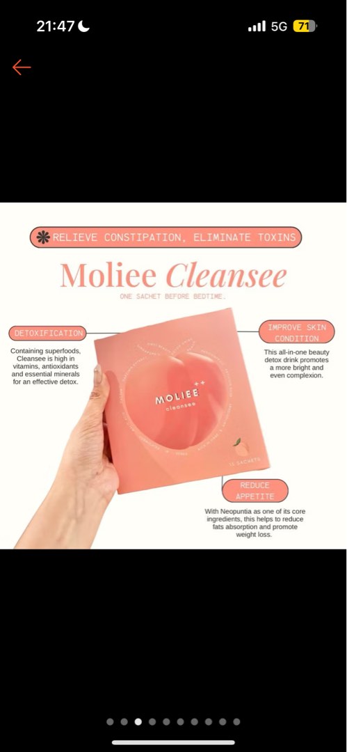 Moliee CLEANSE, Health & Nutrition, Health Supplements, Health Food ...