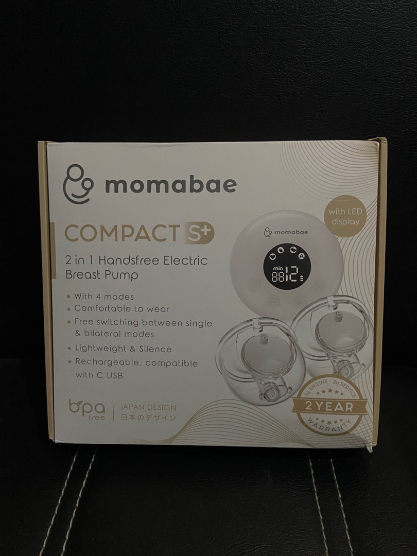 Momabae Compact S+ Handsfree Electric Breastpump, Bayi & Anak ...