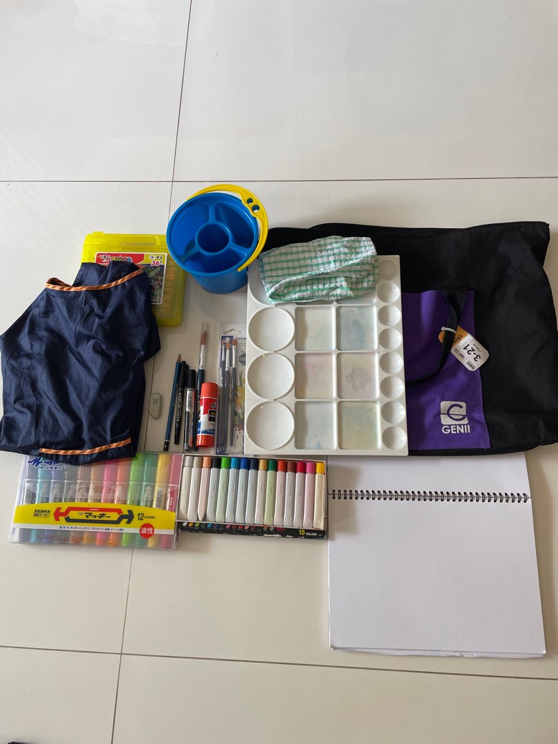 NAFA intermediate level 1 art materials, Hobbies & Toys, Stationery ...