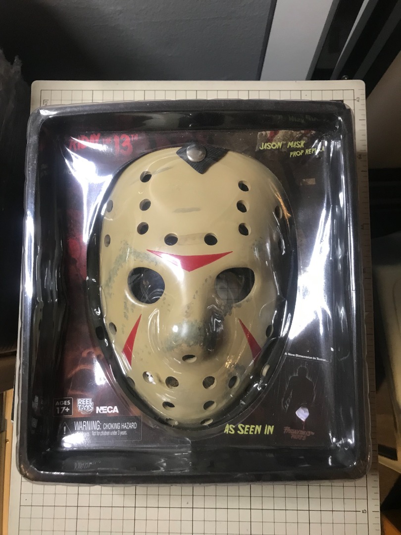 Neca Friday The 13th Jason Voorhees Mask Prop Replica, Hobbies & Toys ...
