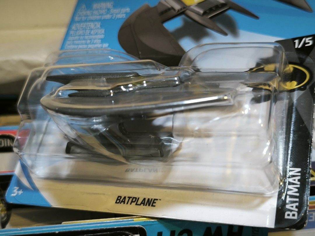 New Batplane Batman DC Hot Wheels HotWheels Plane Airplane Fighter Jet ...