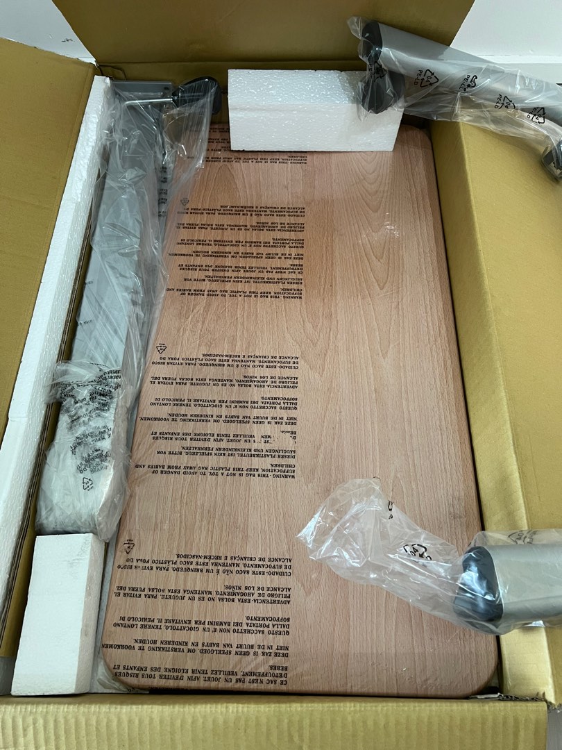 New! Over bed table for elderly / special need, Furniture & Home Living ...