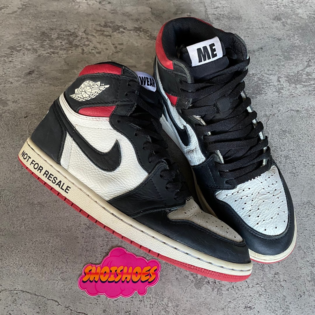NIKE AIR JORDAN 1 HIGH NO PHOTOS NOT FORSALE 41 (26 cm), Fesyen Pria ...