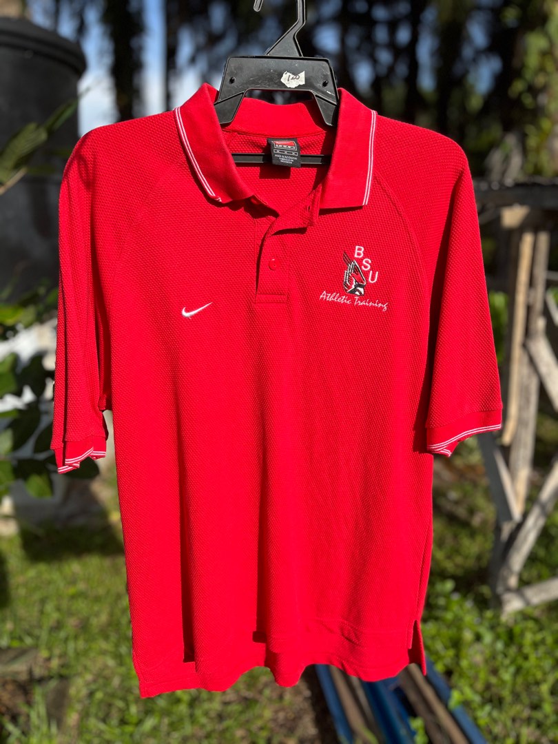 Nike BSU Team coller , Men's Fashion, Tops & Sets, Tshirts & Polo ...