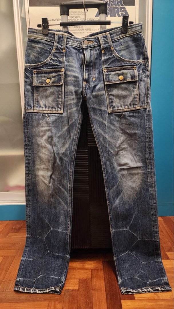 Number Nine Jeans, Men's Fashion, Bottoms, Jeans on Carousell