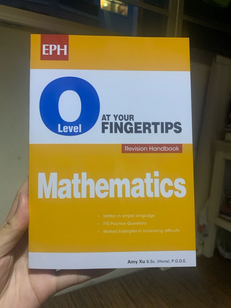 O level math at your fingertips book, Hobbies & Toys, Books & Magazines ...