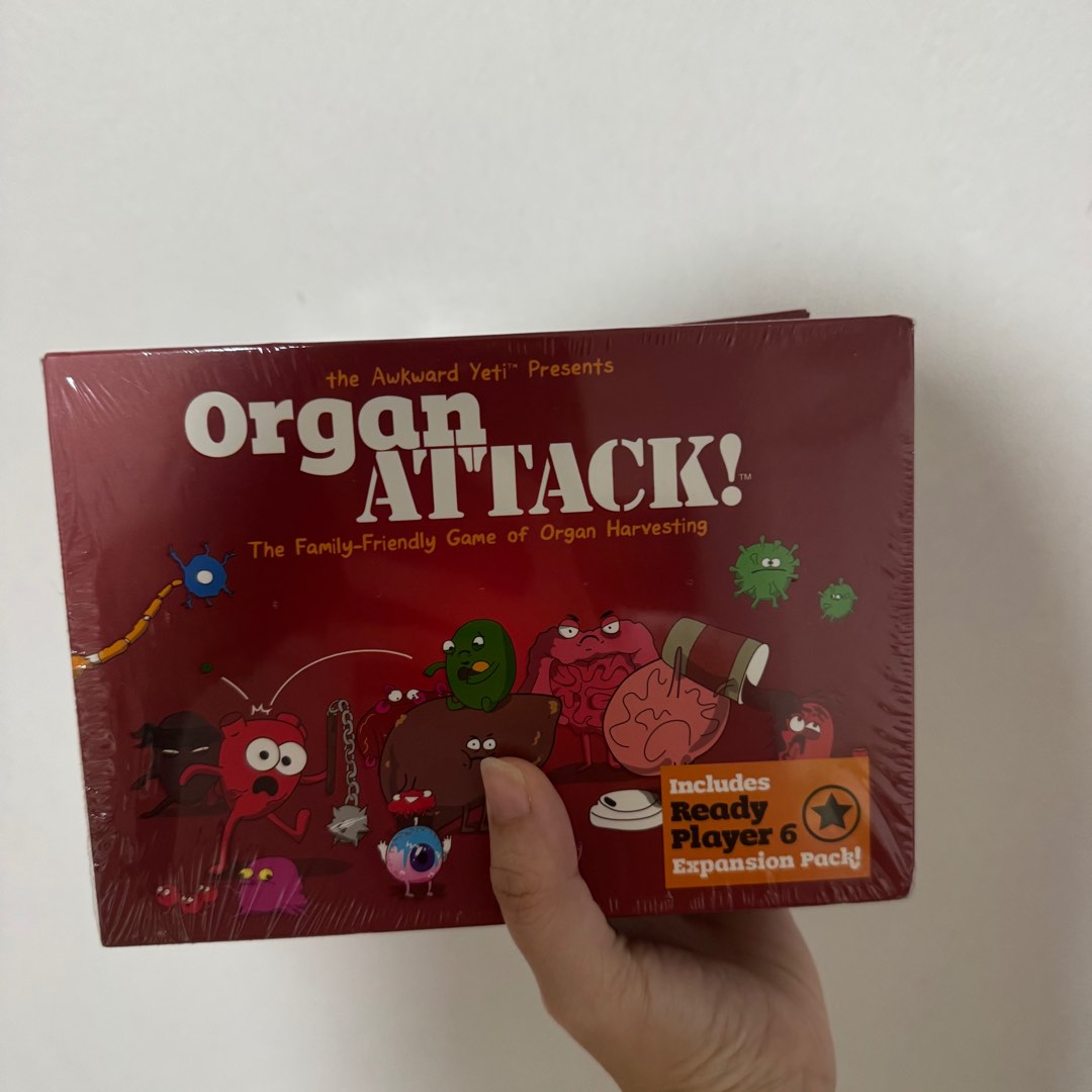 ORGAN ATTACK BOARD GAME with Expansion Pack, Hobbies & Toys, Toys ...