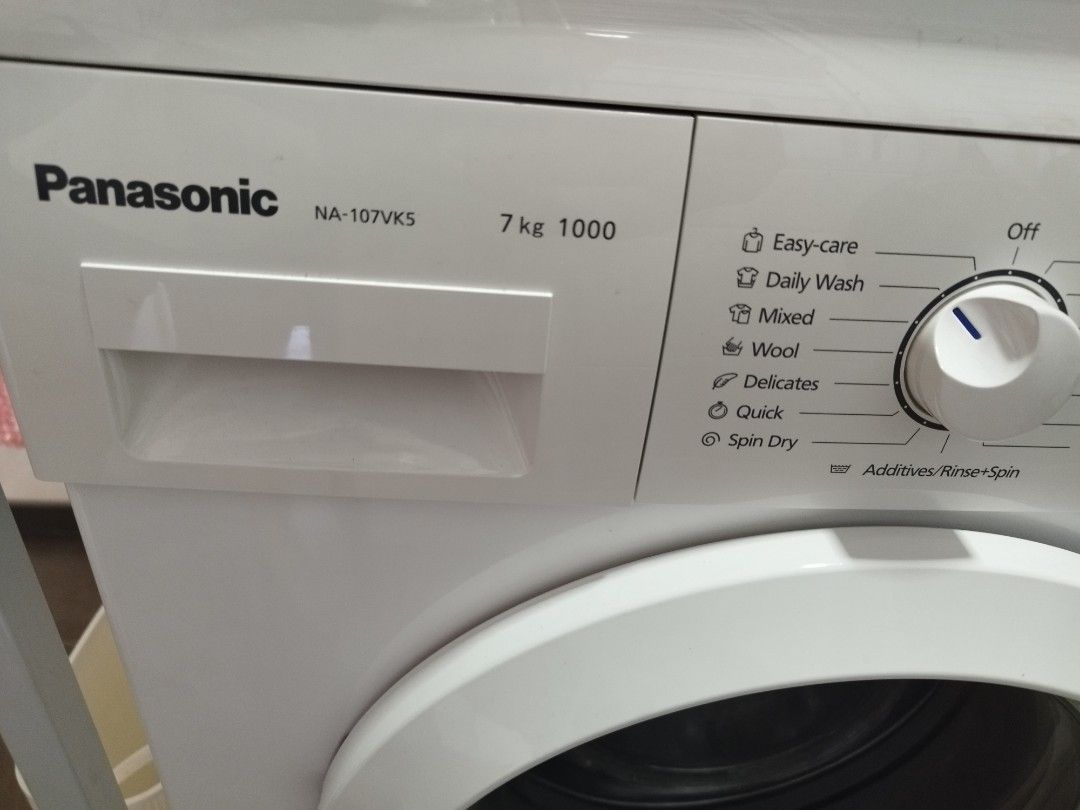 Panasonic front load washer 7kg, TV & Home Appliances, Washing Machines ...