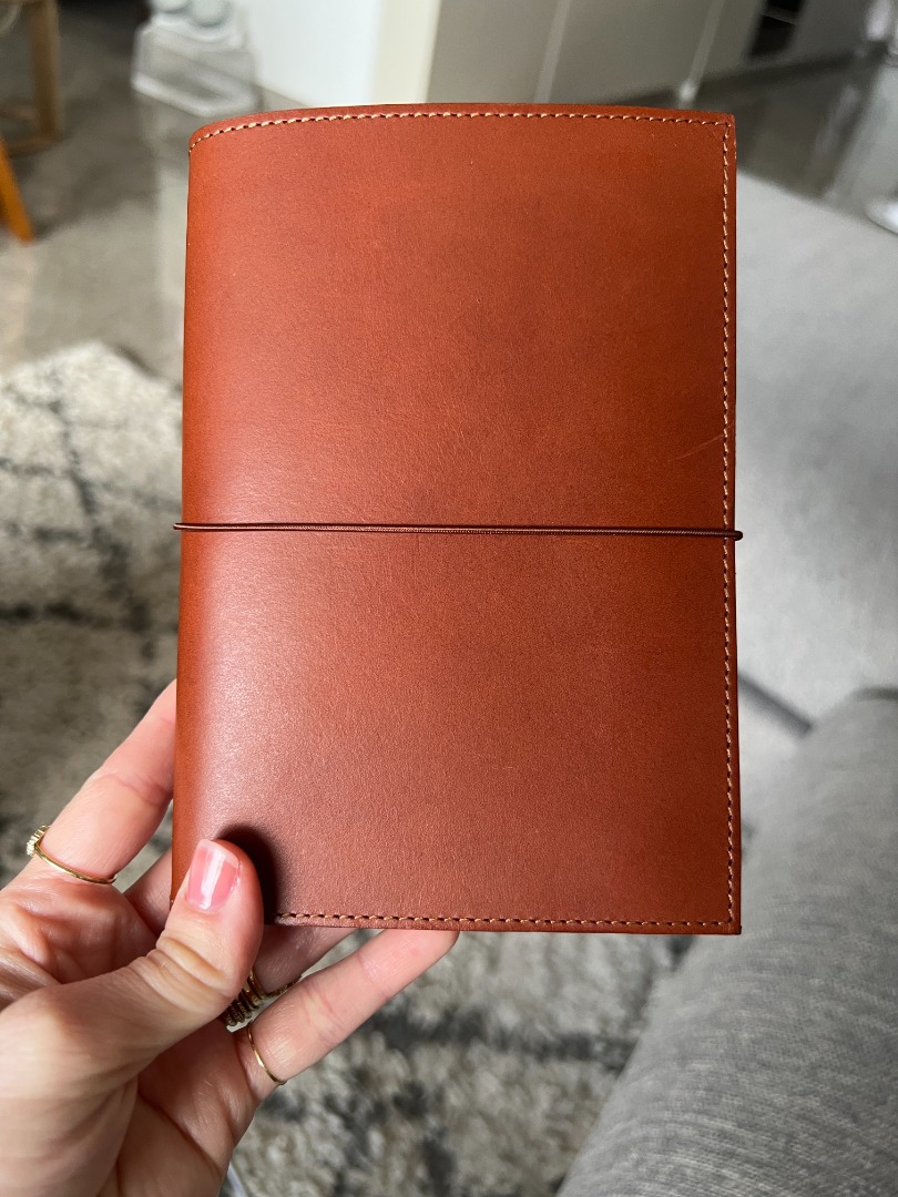 Paper Republic Leather Journal Portfolio A6, Hobbies & Toys, Stationery ...