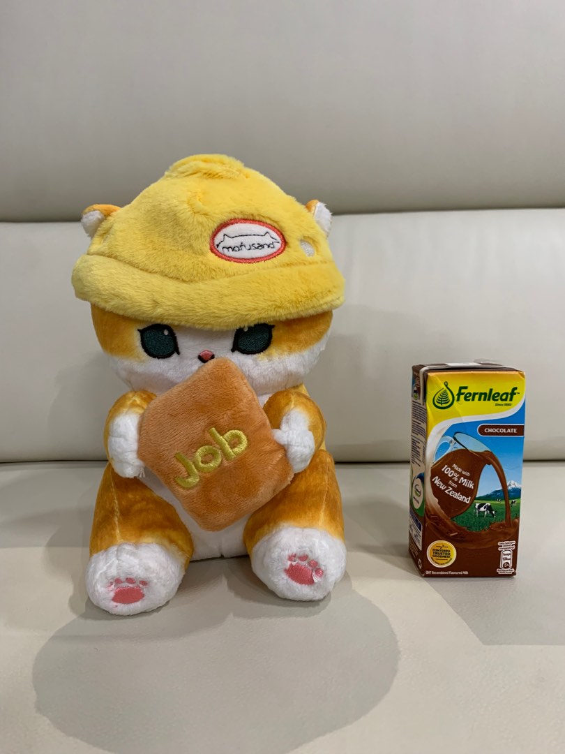 Patung Kucing Mofusand Soft Toy, Hobbies & Toys, Toys & Games on Carousell