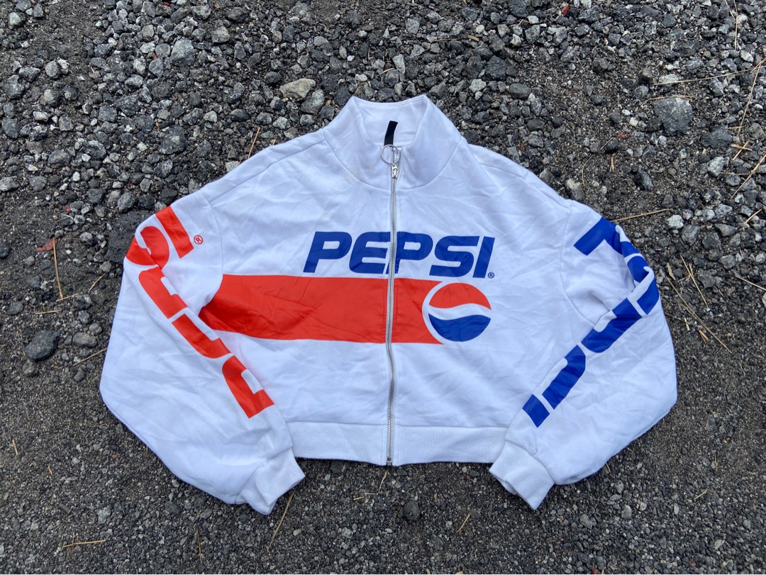 Pepsi Croptop, Women's Fashion, Coats, Jackets and Outerwear on Carousell
