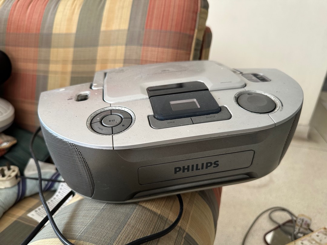 Philips portable CD player Soundmachine AZ1123/78 Compact, Audio ...