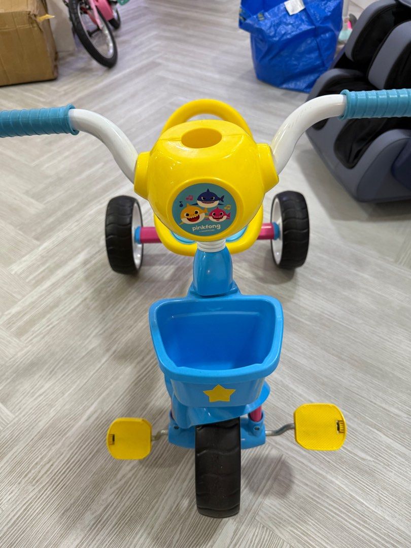 Pinkfong baby shark tricycle, Babies & Kids, Infant Playtime on Carousell