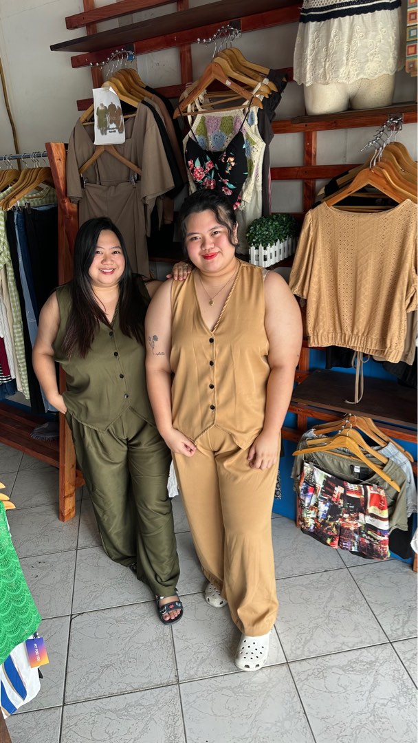 Plus size Vest Coords, Women's Fashion, Dresses & Sets, Sets or ...