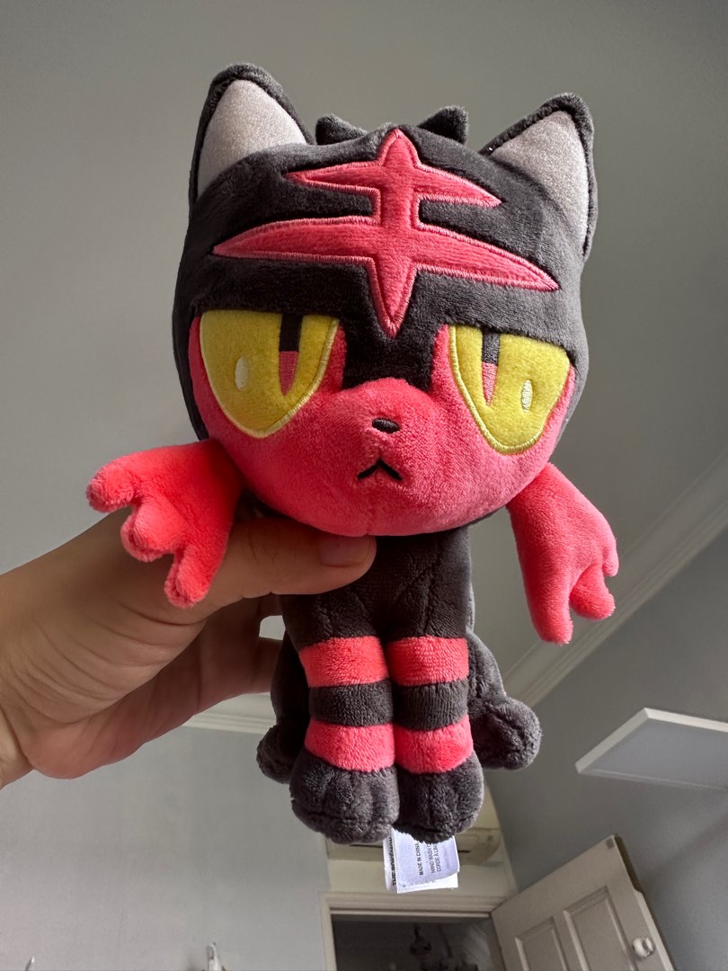 Pokemon litten plush, Hobbies & Toys, Toys & Games on Carousell