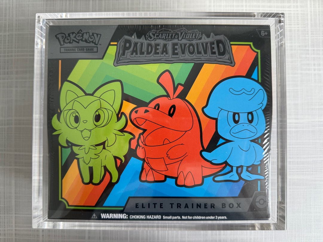 Pokémon TCG English [Paldea Evolved ETB], Hobbies & Toys, Toys & Games ...