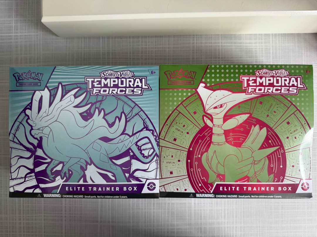 Pokémon TCG English [Temporal Forces ETB Set], Hobbies & Toys, Toys ...