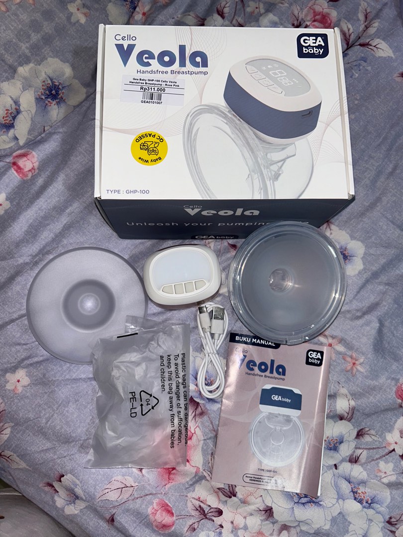 pompa asi GEA Cello VEOLA Handsfree Breastpump, Bayi & Anak, Perawatan ...