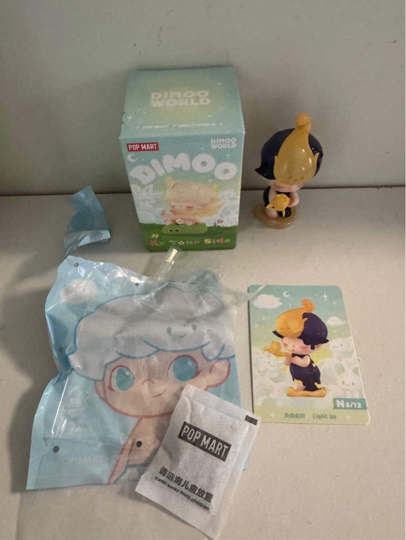 POP MART Dimoo World Series Figures Light Up, Hobbies & Toys ...