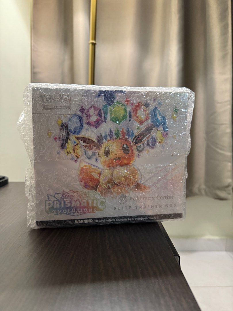 Prismatic Evolutions Pokemon Center PC ETB Elite Trainer Box, Hobbies ...