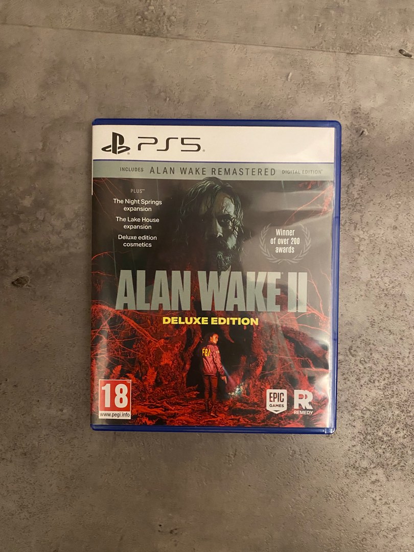 PS5 Alan Wake 2 Deluxe Edition, 電子遊戲, 電子遊戲, PlayStation - Carousell