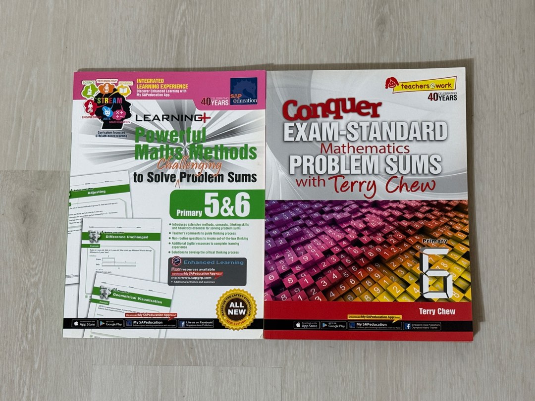 PSLE P5 P6 Maths - Conquer, SAP, Hobbies & Toys, Books & Magazines ...
