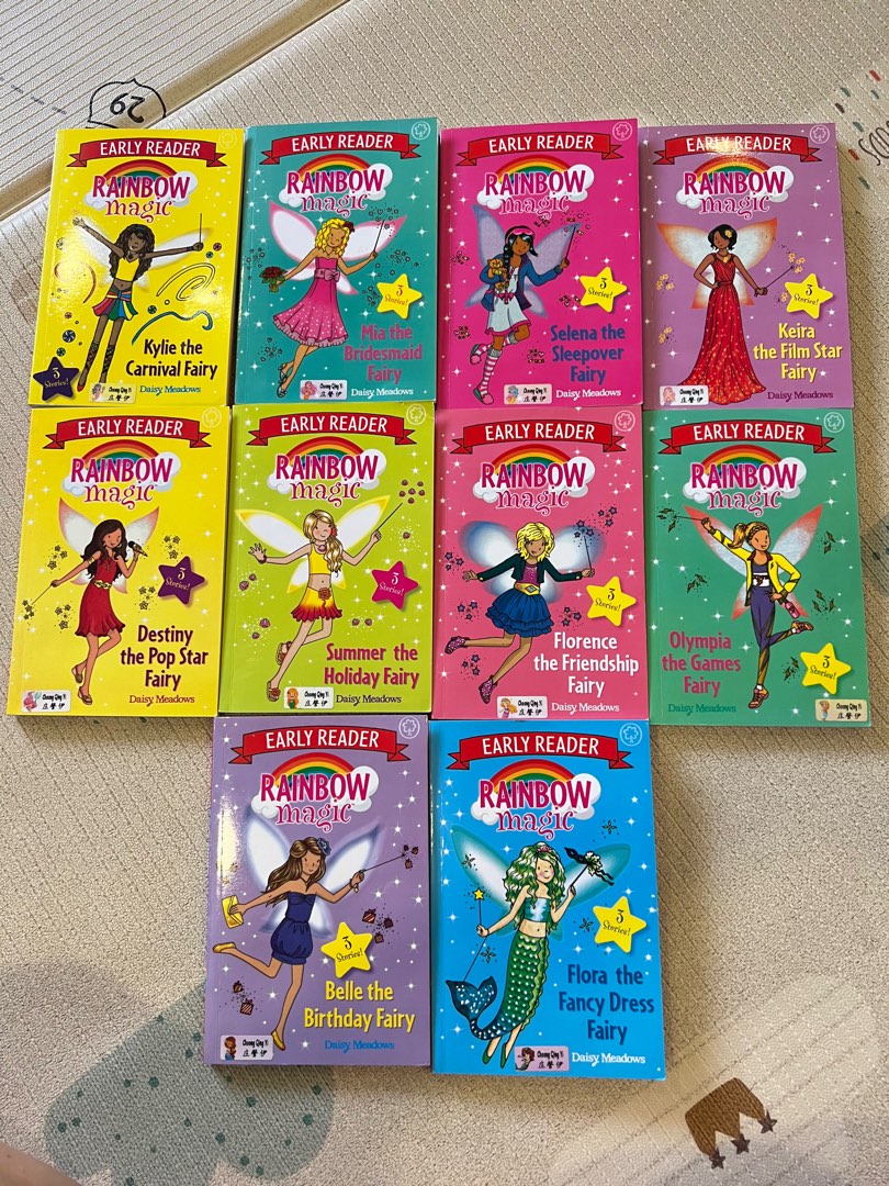 RAINBOW MAGIC (Rainbow Fairy/ Fairies) - EARLY READER BY Daisy Meadows ...
